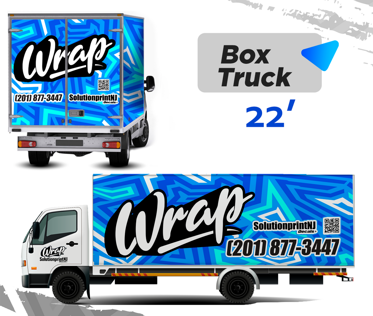 BOX TRUCK 22' FULL WRAP – SOLUTIONPRINT LLC